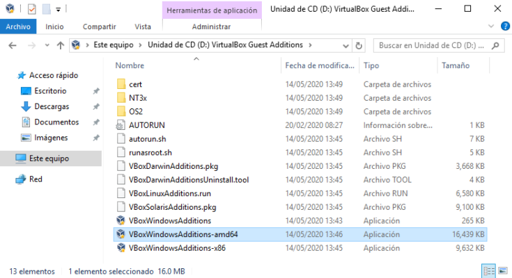 INSTALANDO GUEST ADDITIONS DE VIRTUALBOX EN WINDOWS – Soporte Nettix