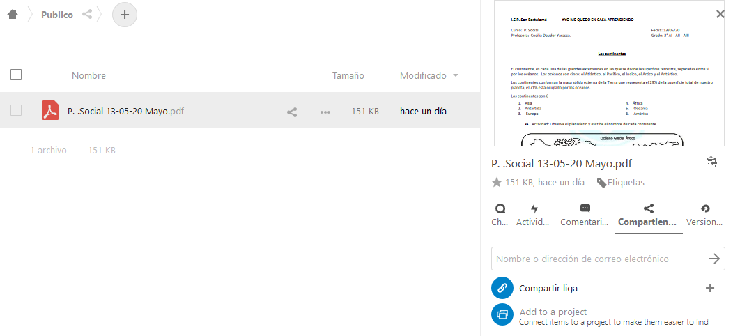 COMO COMPARTIR DOCUMENTOS CON NEXTCLOUD – Soporte Nettix