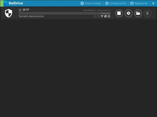 INTEGRANDO ALMACENAMIENTO EN LA NUBE CON RAIDRIVE – Soporte Nettix